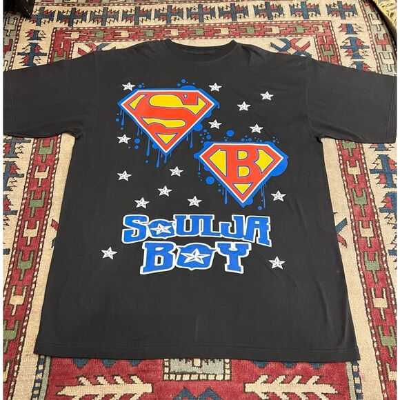 Vintage | Shirts | Vintage Soulja Boy Sb Crank That Superman Album ...